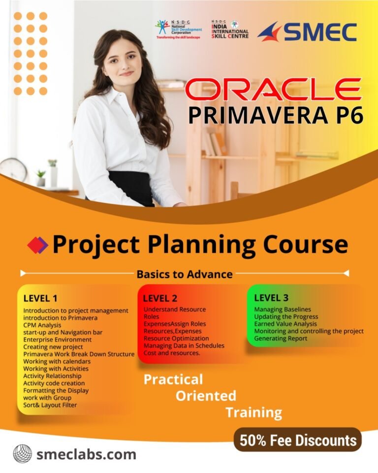 Best Primavera Course No1 Training Centre in India Kerala